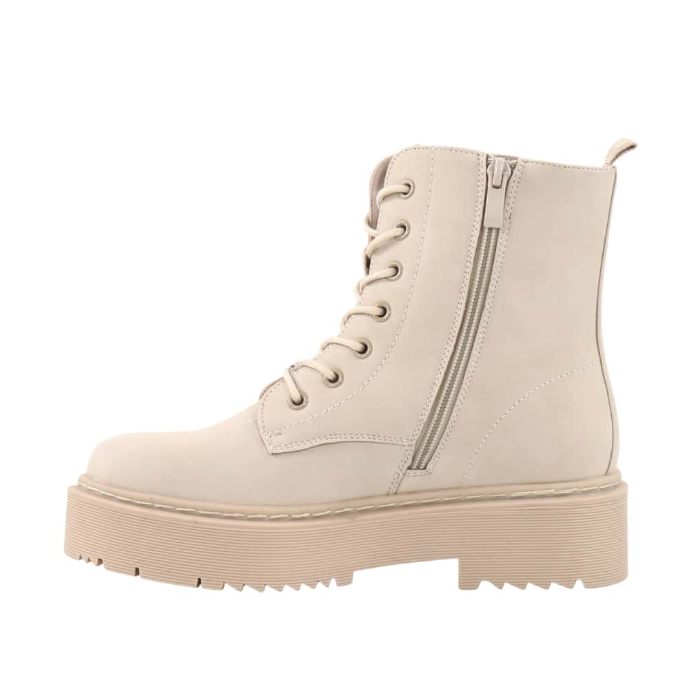 Duffy støvle i beige til dame | let foret støvle | Damkjær Sko