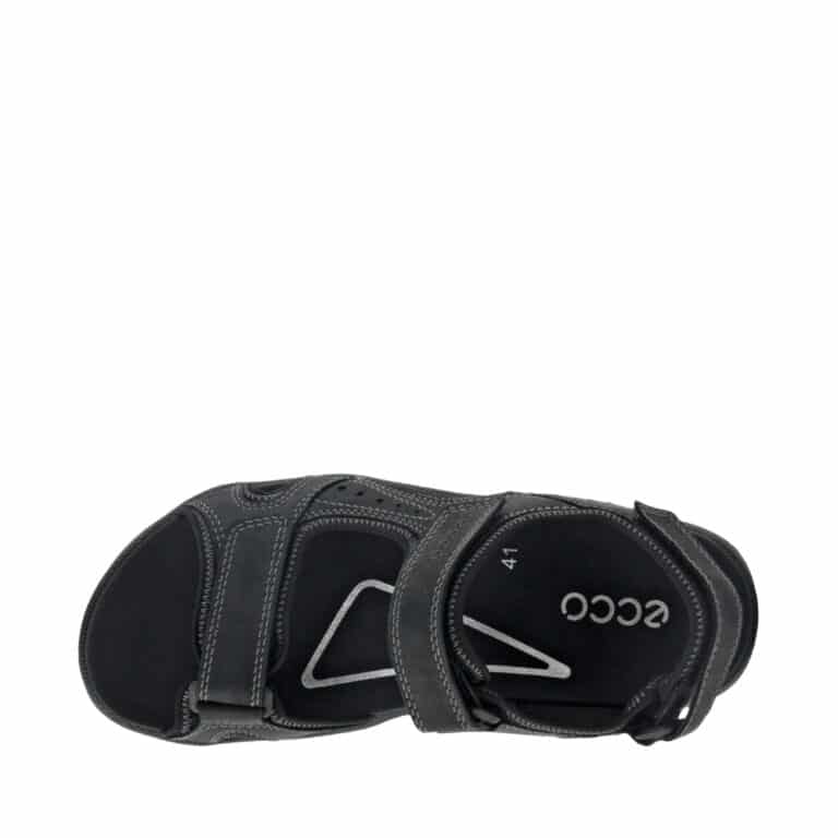 Ecco Onroads M sandal herre i sort | med velcro | Damkjær Sko