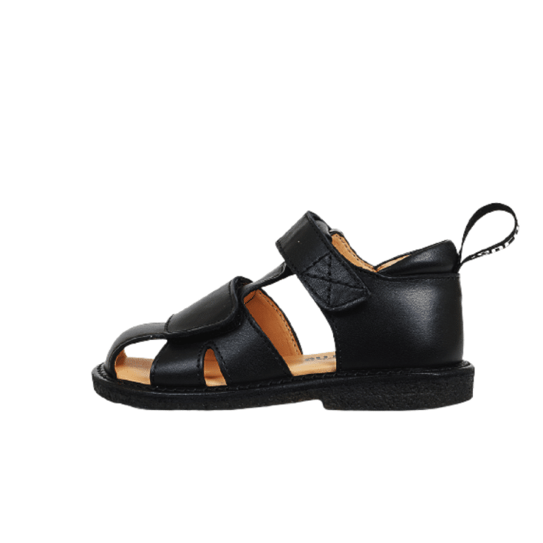 Angulus Sandal i Sort til Børn | Damkjær sko