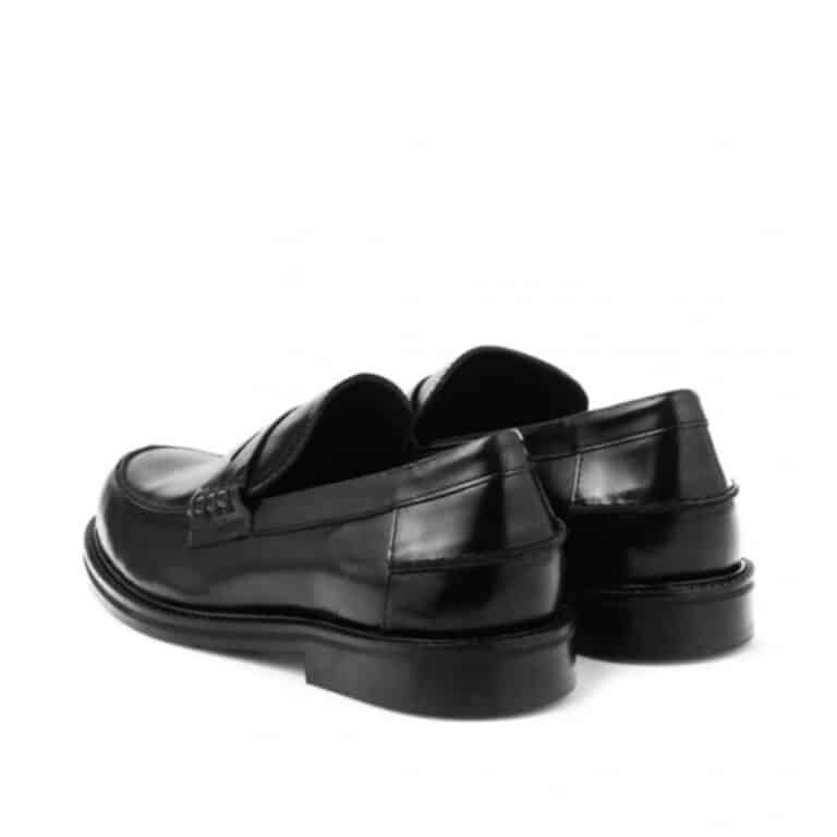 Angulus loafers dame | Sorte loafers i skind | Damkjær Sko