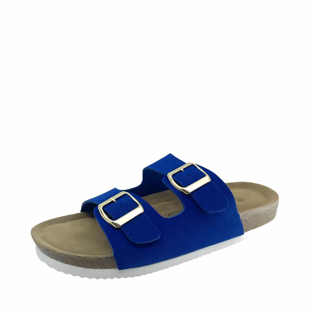 CPH-Comfort Bio sandal i blå til dame | spænder | Damkjær Sko