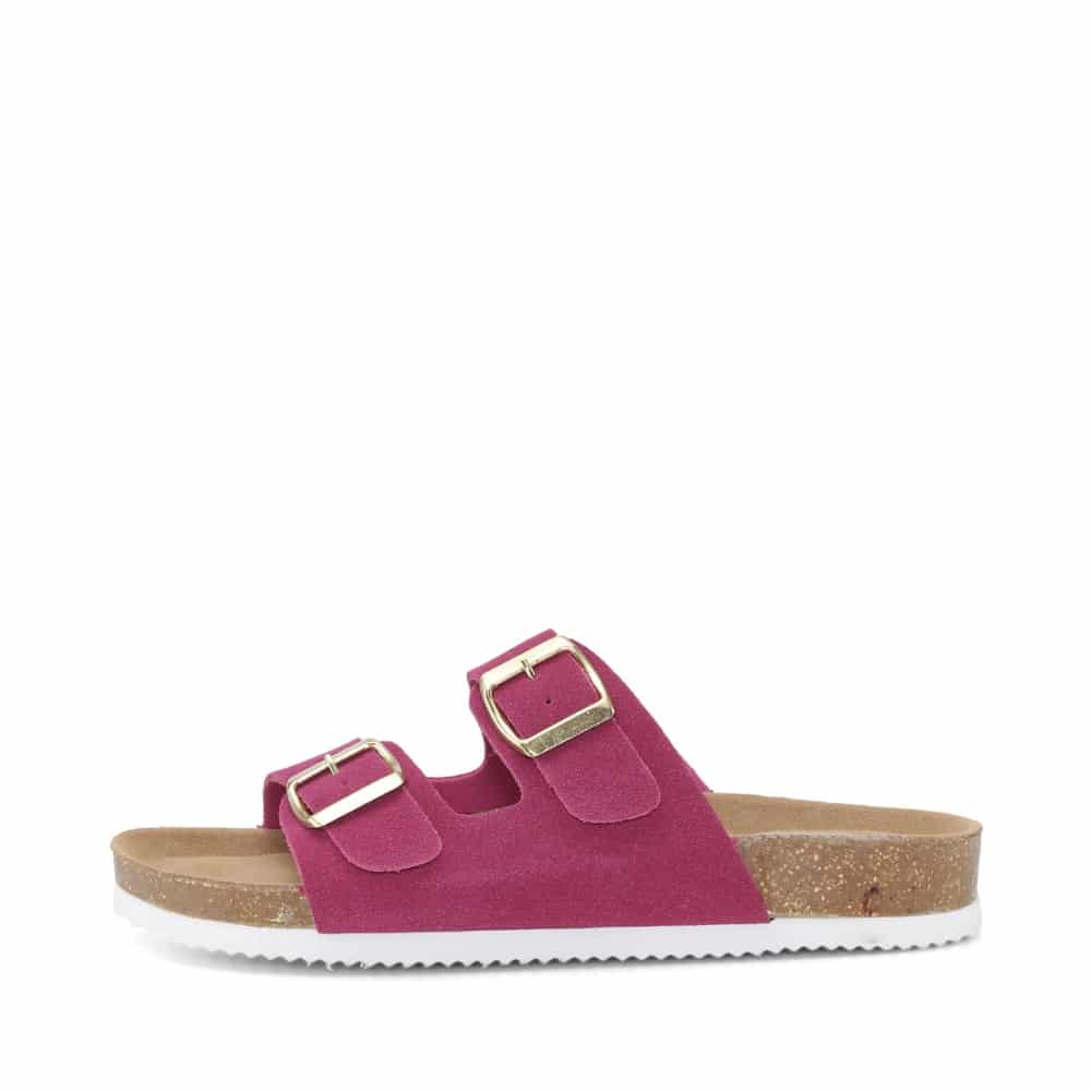 CHP-Comfort sandal Bio dame | pink + spænder | Damkjær Sko