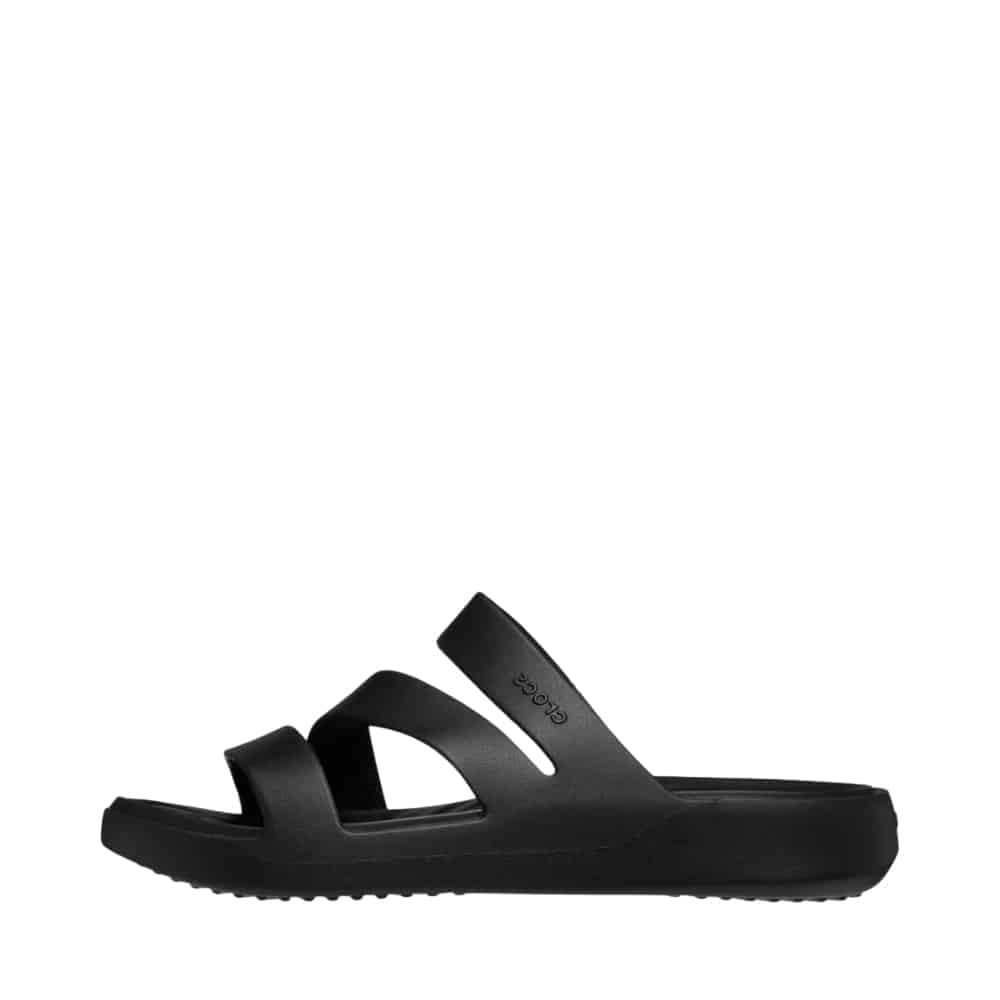 Crocs damesandal i sort | Let og blød sål | Damkjær Sko