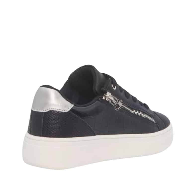 Duffy Genova Undici sneakers dame sort | lynlås | Damkjær Sko