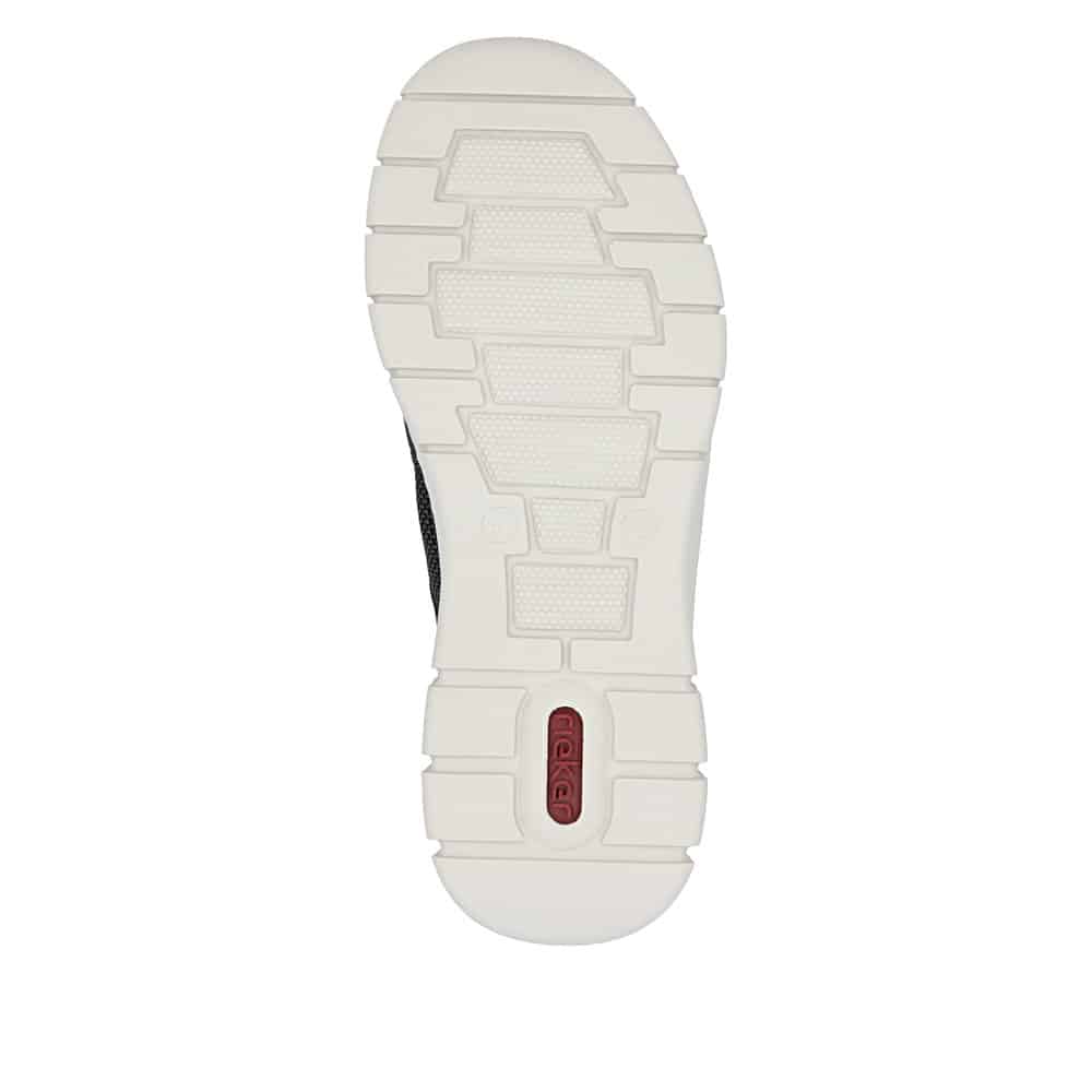 Rieker herresneakers i sort | Ekstra bredde (G) | Damkjær Sko
