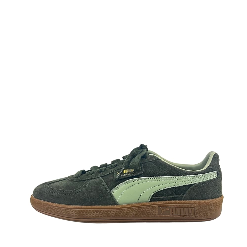 Puma Palermo herresneakers i oliven | Ruskind | Damkjær Sko