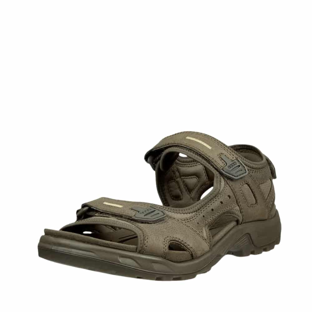 Ecco Offroad herresandal i army | Velcrolukning | Damkjær Sko